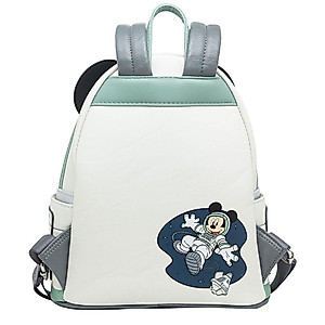 Loungefly Disney Glow in the Dark Mickey Mouse Spaceman Cosplay Women's Backpack