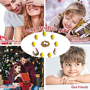 Chicken Shoe Charms Girls Decoration: Cute Chick Shoe Accessories for Clog Funny DIY Animal Shoes Matching for Party Birthday Gifts(10pcs)