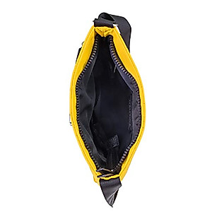 Nautica womens Diver Nylon Small Crossbody Bag Purse With Adjustable Shoulder Strap Cross Body, Sunny (Yellow), One Size US