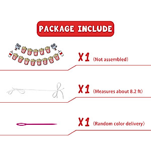 Movie Night Theme Happy Birthday Banner, Popcorn Inspired Birthday Party Sign, Watching Movie Bday Pennant Decor