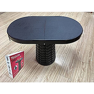 Outward Gear Collapsible Portable Table and Chairs for Travel Camping Cooking Small Folding Retractable Telescopic Table 2-in-1 Stool