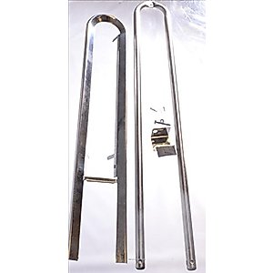 Music City Metals 13902 Stainless Steel Burner Replacement for Select Charbroil and Kenmore Gas Grill Models