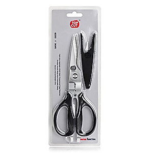 Top Cut 1022513 Heavy Duty Kitchen Shears and Multi Purpose Scissors, 9-Inch