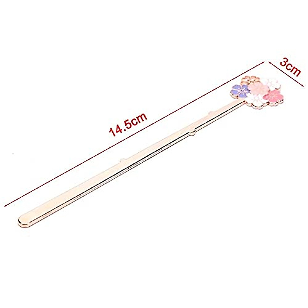 Metal Bookmark-Lotus Flower Theme Bookmarks,Metal Charms,Inspirational Quotes Bookmarker Page Markers School Supplies Students Page Label(A)