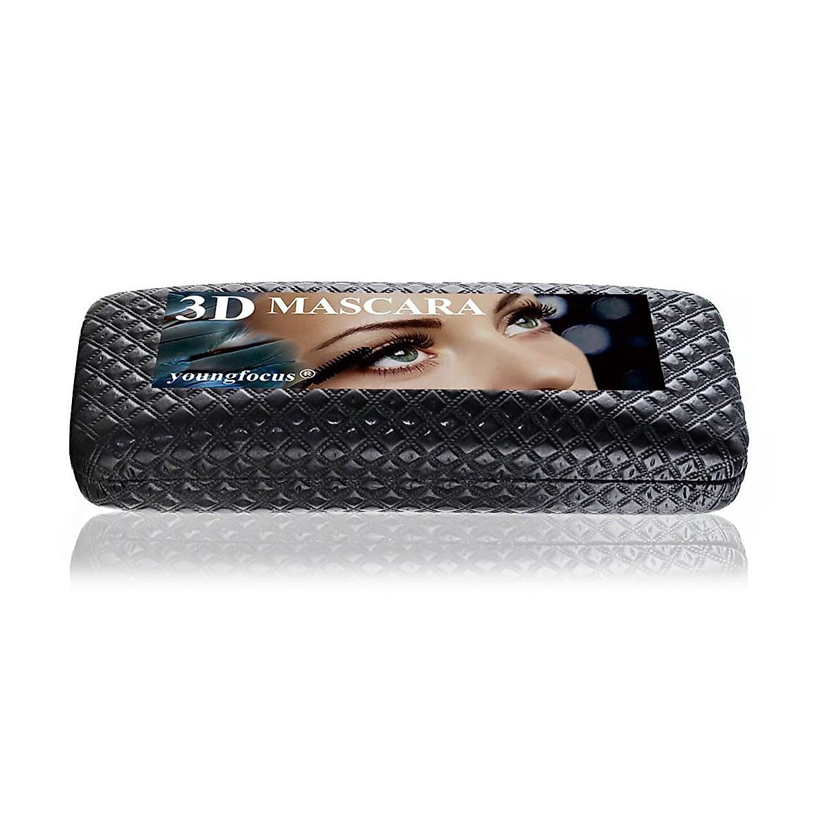 Youngfocus 3D Silk Fiber Lash Mascara, Lengthening and Thick, Volume, Long Lasting, Waterproof & Smudge-Proof, All Day Full, Long, Thick, Smudge-Proof Eyelashes-Best Gift