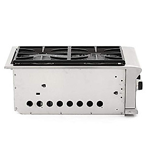 DCS Built-In Double Side Burners (71136) (BGC132-BI-N), Natural Gas
