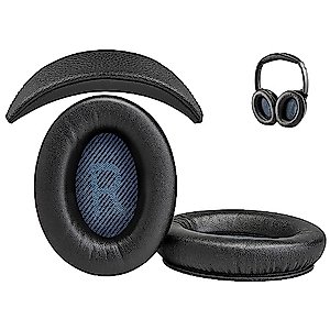 Premium Replacement SoundLink AE2 Ear Pads and SoundLink AE2 Headband pad Cushion Compatible with Bose SoundLink Around-Ear 2 / Bose Soundlink AE2 Headphones (Black)
