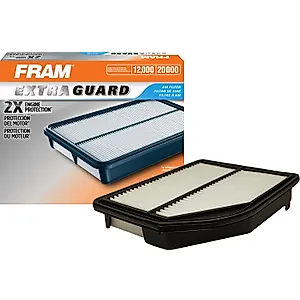 FRAM Extra Guard CA11258 Replacement Engine Air Filter for Select 2012-2014 Honda CR-V (2.4L), Provides Up to 12 Months or 12,000 Miles Filter Protection