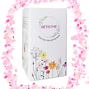 BETISTME Makeup Sponge Blender for Blending Foundations Face Sponge Cosmetics Sponge Pink Purple Gift Package 16 sponges & 2 holders