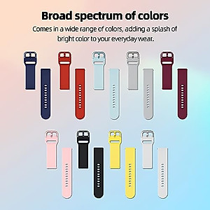Ritche Christmas Gift 20mm Sports Silicone Moonswatch Band for Men Omega Swatch Strap Replacement band for Speedmaster/Rolex/Seiko Mission to the Moon/Mercury, White Elephant Gifts, Stocking Stuffers for Men