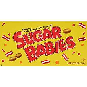 Pack of 2 - Sugar Babies Milk Caramels Candy(6 Oz) Boxes