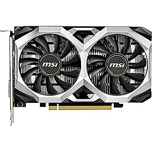 MSI G1650VXS4C Gaming GeForce GTX 1650 128-Bit HDMI/DP 4GB GDRR5 HDCP Support DirectX 12 VR Ready OC Graphics Card (GTX 1650 Ventus XS 4G OC)