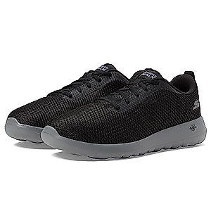 Skechers mens Go Walk Max - 54601 Sneaker, Black/Grey, 11 X-Wide US