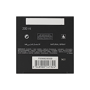 Dior Christian Fahrenheit for Men Eau de Toilette Spray, 6.8 Ounce