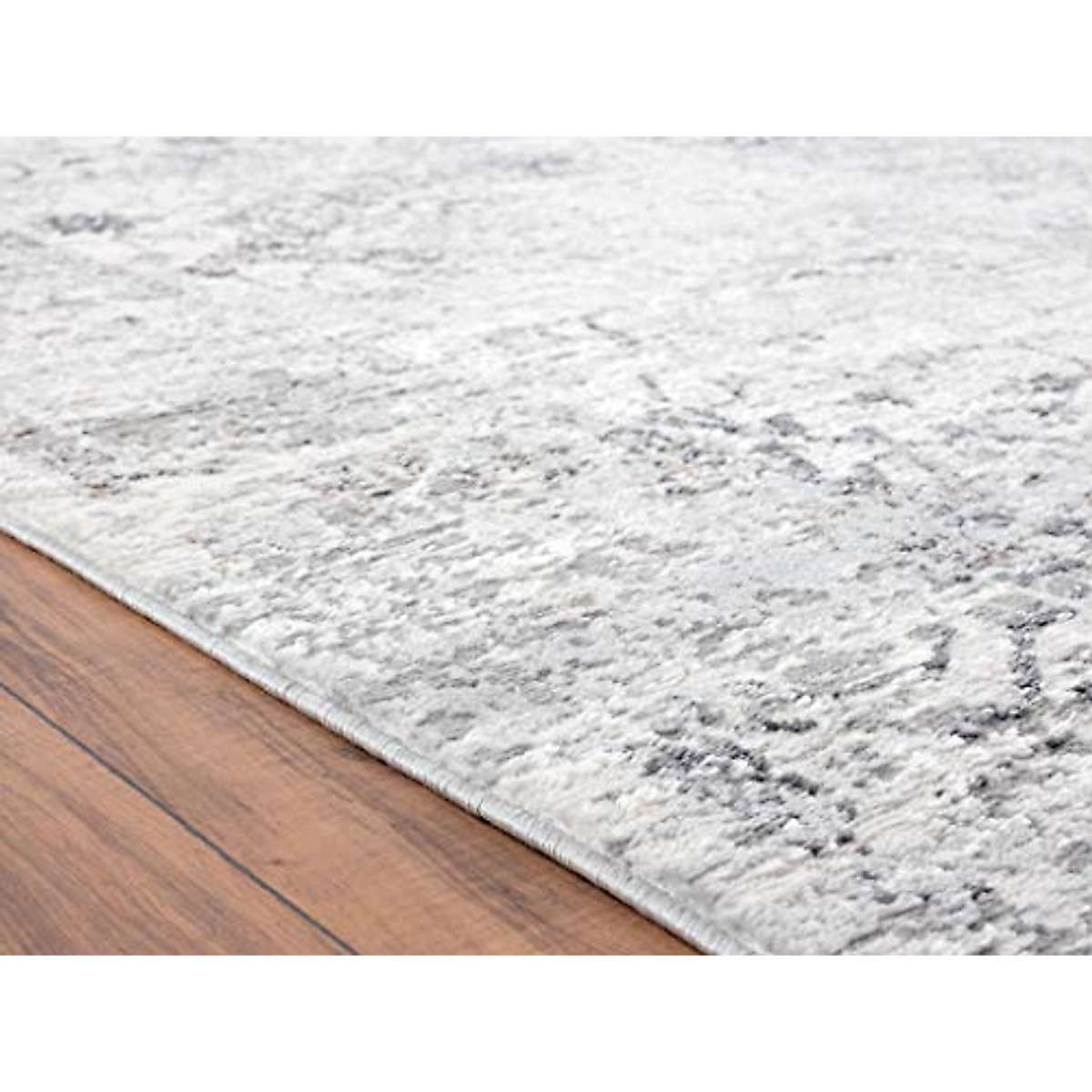 United Weavers of America, Austin Clark Blue Accent Rug Classic Indoor Rug with Jute Backing. Transitional Rugs, Grey, 1'11" x 3' (4540 20472 24)