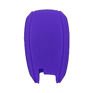 SEGADEN Silicone Cover Protector Case Holder Skin Jacket Compatible with SUBARU 3 Button Smart Remote Key Fob CV4254 Deep Purple