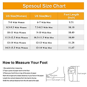 Spesoul Cloud Slides for Men Women Soft Foam Slide Sandals Open Toe Recovery Pillow Slippers for House Shower Pool Beach Indoor Outdoor 11.5-12.5 Wide Women/10.5-11.5 Wide Men