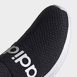 adidas Men's Lite Racer Adapt 4.0 Running Shoes, Black/White/Black, 7.5