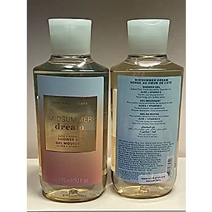 Bath and Body Works Gift Set of of 2 - 10 Fl Oz Shower Gel (Midsummer Dream)