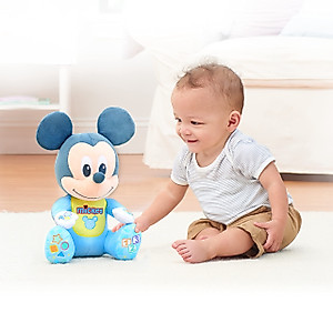 Disney Baby Musical Discovery Plush Mickey Mouse, Officially Licensed Kids Toys for Ages 06 Month by Just Play