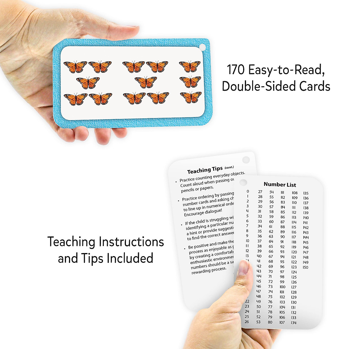 Edupress™ Numbers 0-150 Flash Cards