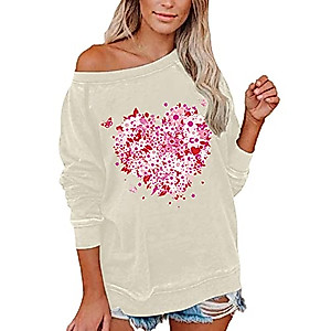 Best Male Valentines Gifts Suetas De Cropped Hooded Shirt Purple Floral Sweatshirt Best Matching Clothes for Couples Beige Oversized Hoodie Lips Sweatshirts Women Ruffle Sweaters