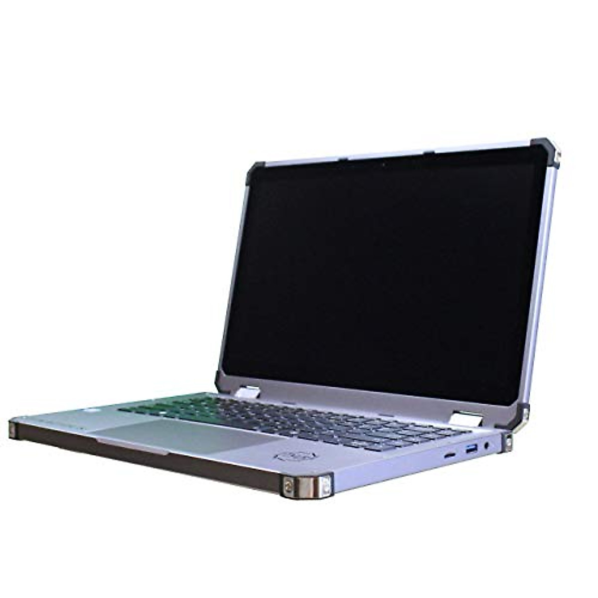 Emerald Computers Rugged Laptop with I5-8250U Quad Core, 8 Thread CPU, 8GB RAM 256GB SSD, 13.3 Inch 1080p Screen, Tenacious Model in Rose Gold, 14626167
