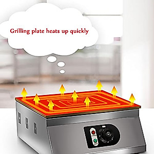 Commercial Electric Souffle Machine, Dorayaki Pancake Souffle Maker Machine, Temperature Range: 50-250°, with Stainless Steel Cover, for Restaurants, Bakeries, Dessert Shops