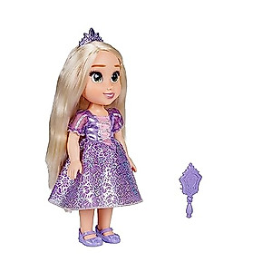 Disney Princess My Friend Rapunzel Doll 14 inch Tall includes Removable Outfit, Tiara, Shoes & Brush