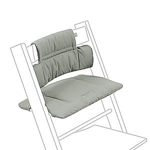 Tripp Trapp Classic Cushion, Glacier Green - Pair with Tripp Trapp Chair & High Chair for Support and Comfort - Machine Washable - Fits All Tripp Trapp Chairs