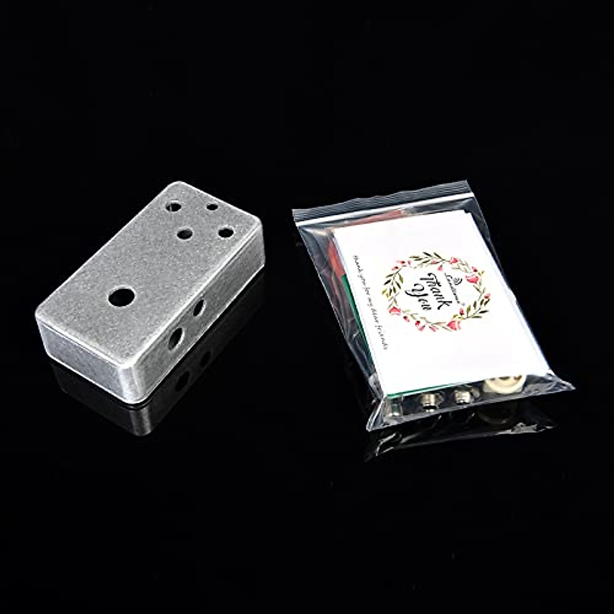 Build Your Own Fuzz Pedal All kits With 1590B Style Aluminum Metal Stomp Box Case