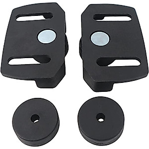 Giltswift Universal Roller Snowblower Skid Shoes 490-241-0038 Fits Most 2 and 3 Stage Snow Throwers with Hardware kit