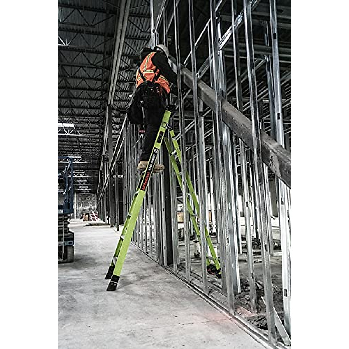 Little Giant Ladder Systems 13908-071 King Kombo 3-in-1 Ladder, 8 Ft, Green