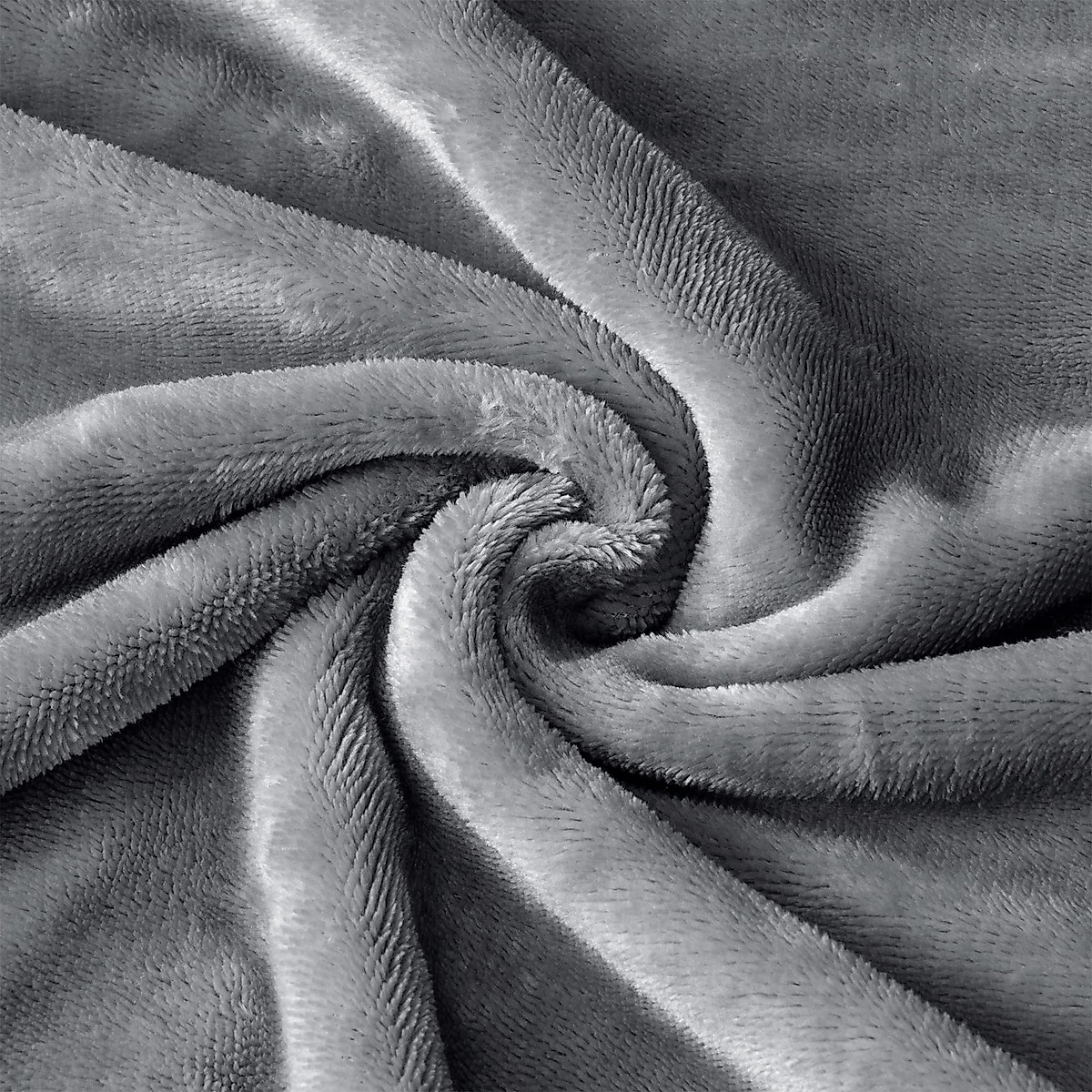 BEDELITE Body Pillow Cover with Zipper Closure, Super Soft and Cozy Fuzzy Fleece Body Pillow Case Cover 20 x 54 Inches, Luxury Fluffy Plush Long Body Pillow Pillowcase for Fall and Winter(Gray)