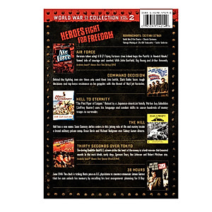 World War II Collection, Vol. 2 - Heroes Fight for Freedom (36 Hours / Air Force / Command Decision / Hell to Eternity / The Hill / Thirty Seconds Over Tokyo)