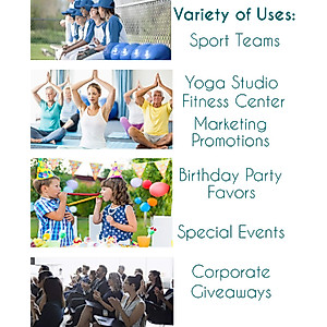 Rolling Sands 24 Ounce BPA-Free Clear/Clear Plastic Water Bottles, Set of 10, Made in USA