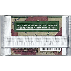 Pro Set Desert Storm Trading Cards Box