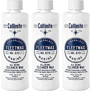 Collinite No. 870 Fleetwax Cleaner-Wax, 16 Fl Oz - 3 Pack