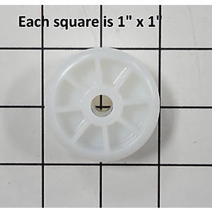 WP10450603 for Whirlpool Maytag Amana Refrigerator Roller Wheel 10450603, 10450601, 10450602 NOT UNIVERSAL