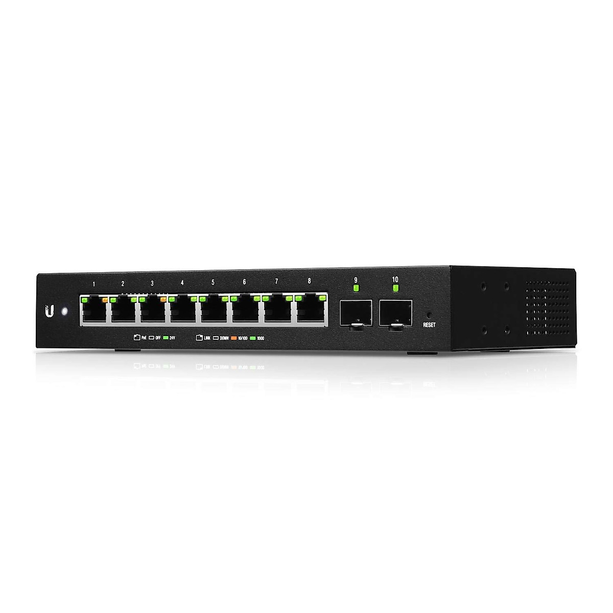 Ubiquiti Networks EdgeSwitch 10XP, Managed 10-Port Gigabit Switch with PoE (ES-10XP)