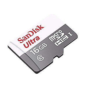 SanDisk Ultra SDSQUNS-016G-GN3MN 16GB 80MB/s UHS-I Class 10 microSDHC Card