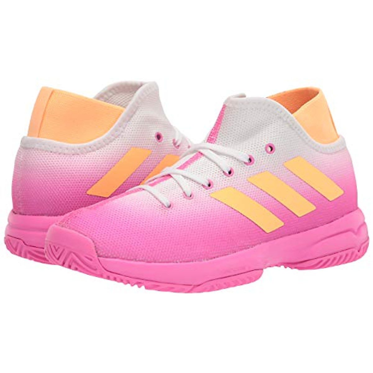 adidas,Unisex-Youth,Phenom,Screaming Pink/Acid Orange/White,5