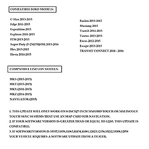 2022 Navigation SD Card A13 Fits Ford Lincoln GPS Map Update USA Canada GM5T-19H449-AG