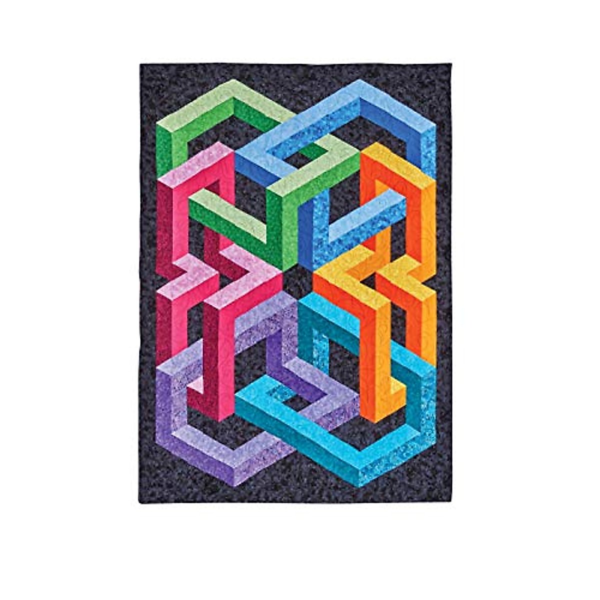 Stunning 3-D Quilts Simplified: Create Dimension with Color, Value & Geometric Shapes