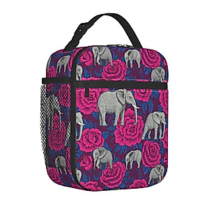Majoug Hedgehog Lunch Bag/Lunch Box/Lunch Tote/Picnic Bags Insulated Cooler Travel Organizer