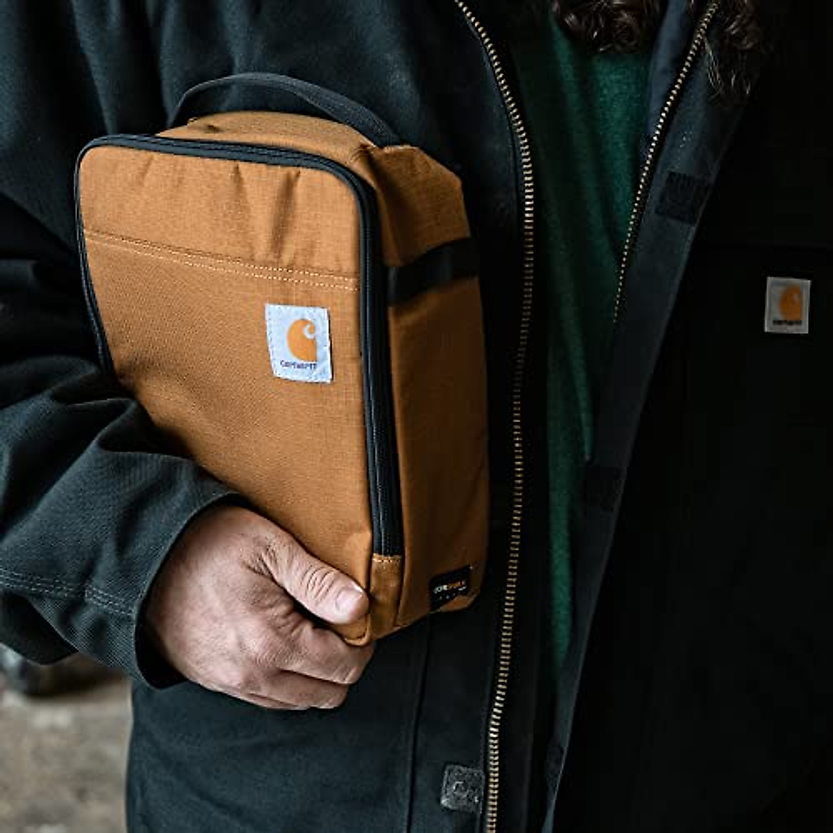 Carhartt Cargo Series Hook-N-Haul Insulated Cooler Bag, Black