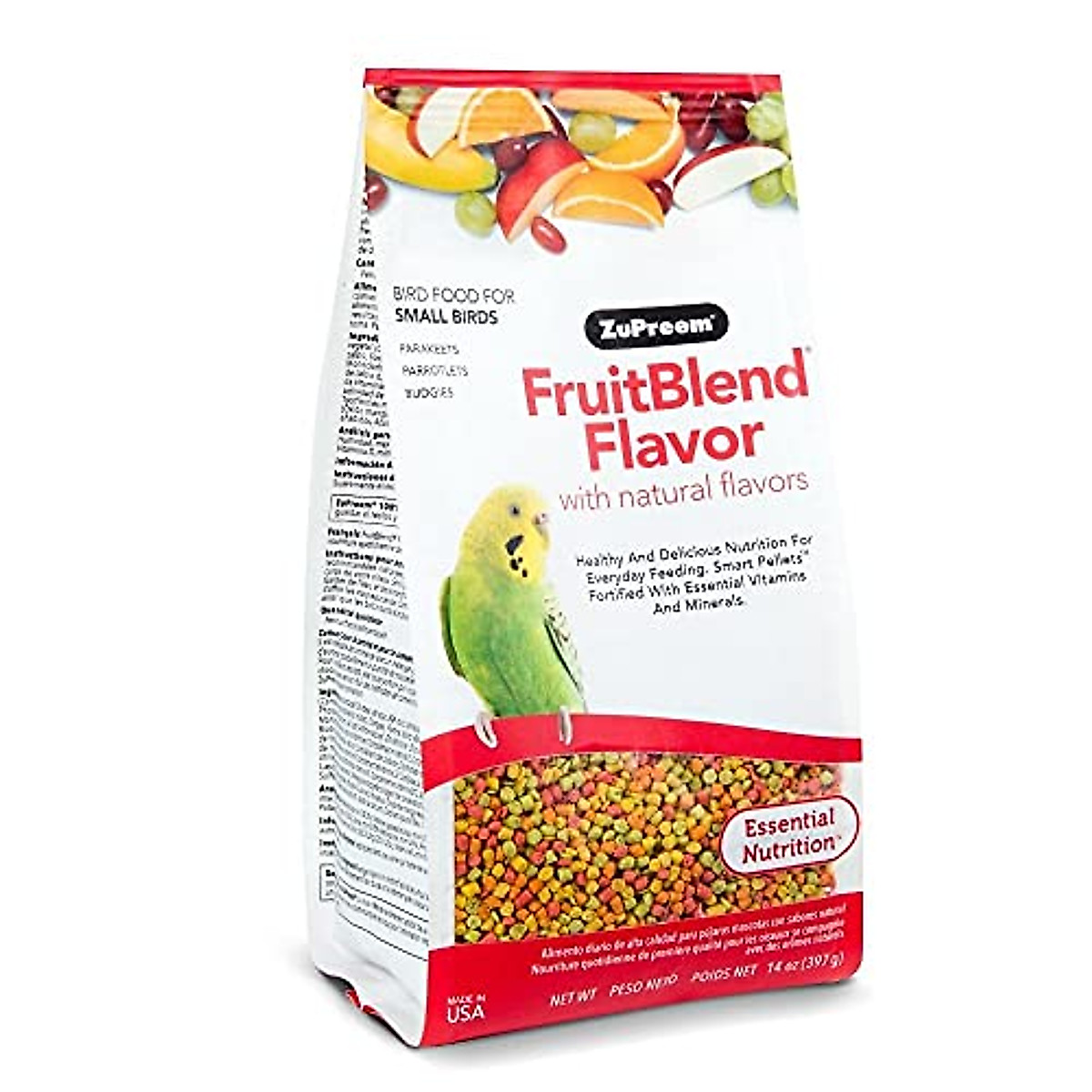 Zupreem Fruitblend Small Keet Food, 14-Ounce