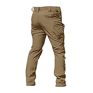 Sweatpants for Men Slim Soft Construction Jeans Workout Fashion Sweatpants Workout Lounge Lightweight Men's Dress Pants Winter Sweatpants Christmas Linen Pants Brown