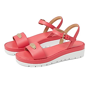 Michael Kors Darcy Flatform Sandal Geranium 8 M