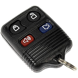 Dorman 13799 Keyless Entry Remote 4 Button Compatible with Select Ford / Lincoln / Mercury Models